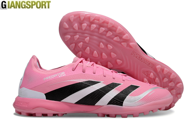 Giày sân cỏ nhân tạo Adidas Predator Elite TF hồng - GIANGSPORT